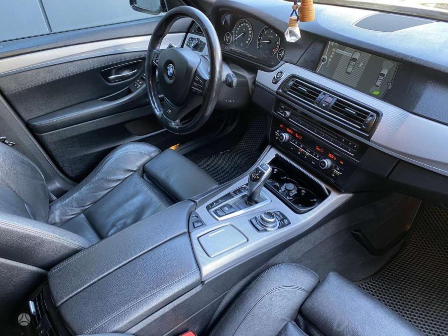 Blue BMW 535 2012 in Marijampole, with an engine capacity of 2.99 L and mileage of 363 thousand km for 7950 €, photo 35 on AUTOMOTO.COM.LV