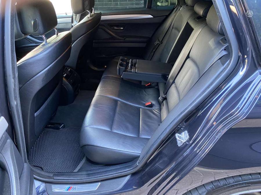 Blue BMW 535 2012 in Marijampole, with an engine capacity of 2.99 L and mileage of 363 thousand km for 7950 €, photo 42 on AUTOMOTO.COM.LV