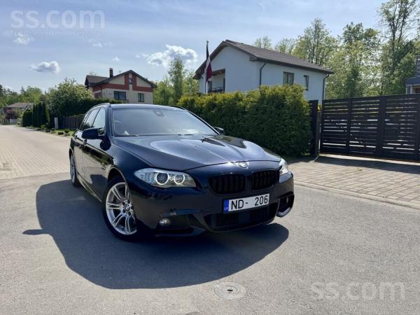 Blue BMW 535 2013 in Riga, with an engine capacity of 3.00 L and mileage of 290 thousand km for 10000 €, photo 1 on AUTOMOTO.COM.LV