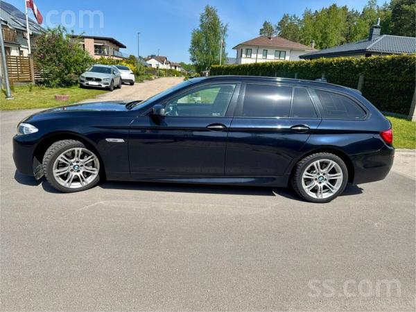 Blue BMW 535 2013 in Riga, with an engine capacity of 3.00 L and mileage of 290 thousand km for 10000 €, photo 3 on AUTOMOTO.COM.LV