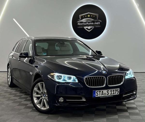 Blue BMW 535 2013 in Marijampole, with an engine capacity of 2.99 L and mileage of 306 thousand km for 11950 €, photo 1 on AUTOMOTO.COM.LV