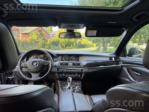 Blue BMW 535 2013 in Riga, with an engine capacity of 3.00 L and mileage of 447 thousand km for 10500 €, photo 6 on AUTOMOTO.COM.LV