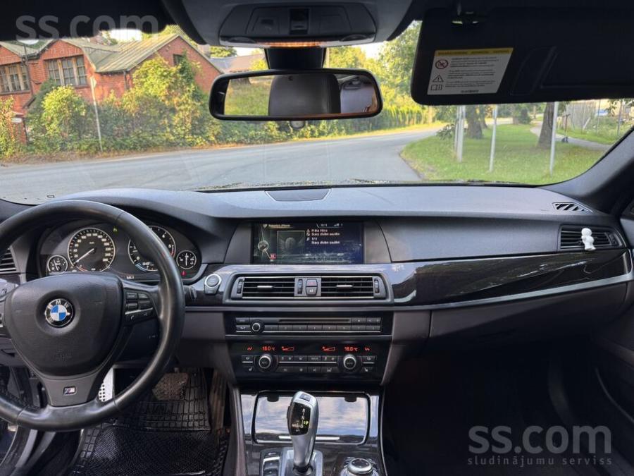 Blue BMW 535 2013 in Riga, with an engine capacity of 3.00 L and mileage of 447 thousand km for 10500 €, photo 8 on AUTOMOTO.COM.LV