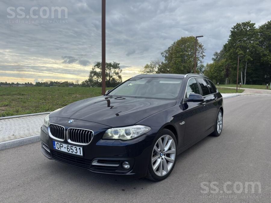 Blue BMW 535 2013 in Rezekne, with an engine capacity of 3.00 L and mileage of 257 thousand km for 9500 €, photo 1 on AUTOMOTO.COM.LV