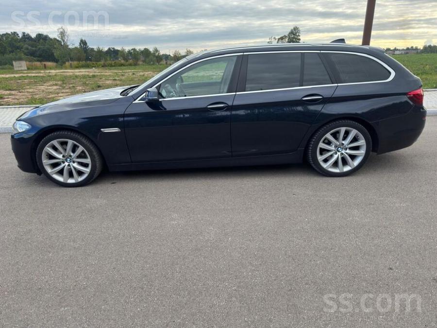 Blue BMW 535 2013 in Rezekne, with an engine capacity of 3.00 L and mileage of 257 thousand km for 9500 €, photo 3 on AUTOMOTO.COM.LV