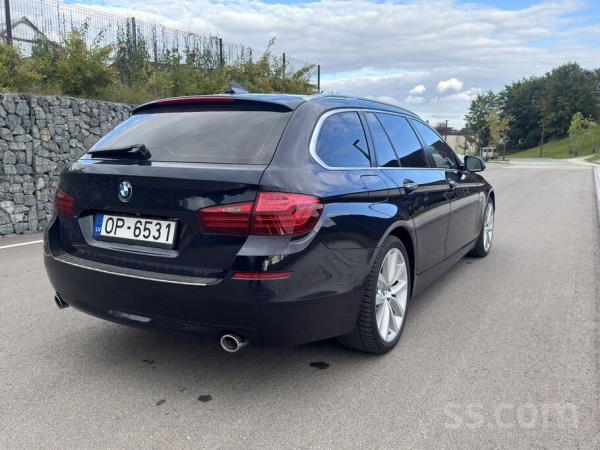 BMW 535 2013 in Rezekne on AUTOMOTO.COM.LV Blue BMW 535 2013 in Rezekne, with an engine capacity of 3.00 L and mileage of 257 thousand km for 9500 €, photo 6 on AUTOMOTO.COM.LV