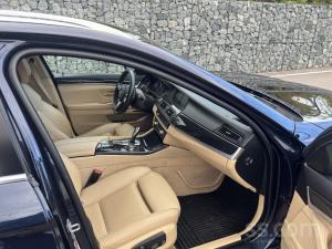 Blue BMW 535 2013 in Rezekne, with an engine capacity of 3.00 L and mileage of 257 thousand km for 9500 €, photo 12 on AUTOMOTO.COM.LV