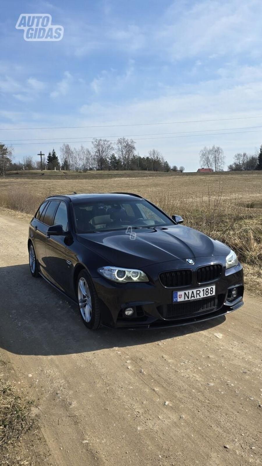 Blue BMW 535 2014 in Vilnius, with an engine capacity of 3.00 L and mileage of 253 thousand km for 12800 €, photo 3 on AUTOMOTO.COM.LV