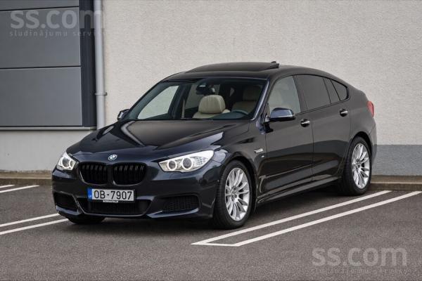 Blue BMW 535 2015 in Riga, with an engine capacity of 3.00 L and mileage of 204 thousand km for 14500 €, photo 1 on AUTOMOTO.COM.LV
