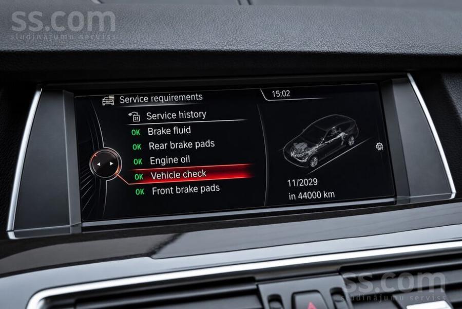 Zils BMW 535 2015 Rīga, ar dzinēja tilpumu 3.00 L un nobraukumu 204 tūkst. km par 14500 €, foto 25 vietnē AUTOMOTO.COM.LV