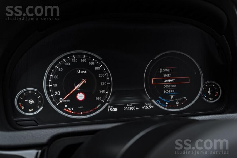 Zils BMW 535 2015 Rīga, ar dzinēja tilpumu 3.00 L un nobraukumu 204 tūkst. km par 14500 €, foto 28 vietnē AUTOMOTO.COM.LV