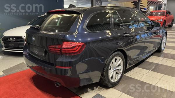 Blue BMW 535 2016 in Riga, with an engine capacity of 3.00 L and mileage of 271 thousand km for 12990 €, photo 5 on AUTOMOTO.COM.LV