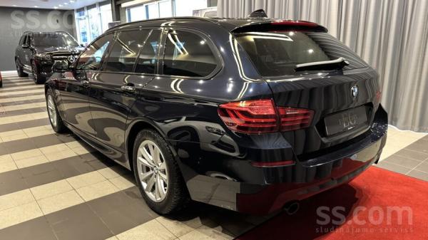 Blue BMW 535 2016 in Riga, with an engine capacity of 3.00 L and mileage of 271 thousand km for 12990 €, photo 7 on AUTOMOTO.COM.LV
