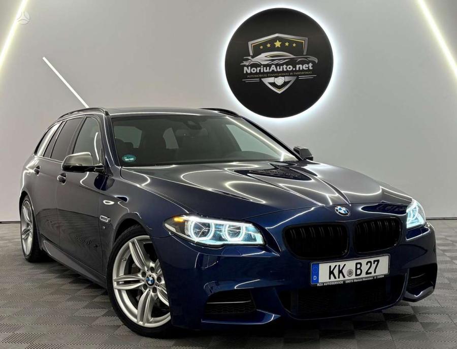 Blue BMW 535 2016 in Marijampole, with an engine capacity of 2.99 L and mileage of 235 thousand km for 14650 €, photo 1 on AUTOMOTO.COM.LV