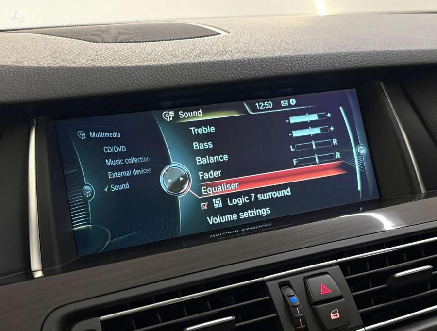 Blue BMW 535 2016 in Marijampole, with an engine capacity of 2.99 L and mileage of 235 thousand km for 14650 €, photo 5 on AUTOMOTO.COM.LV