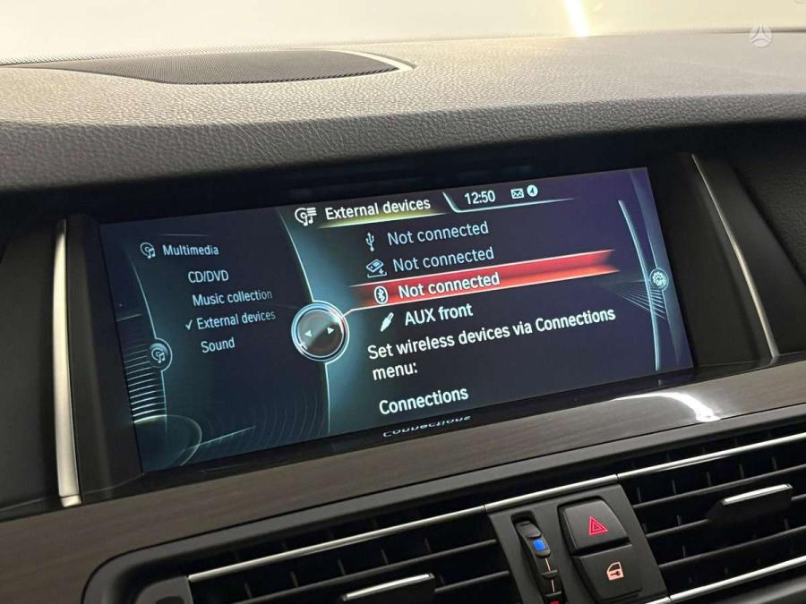 Blue BMW 535 2016 in Marijampole, with an engine capacity of 2.99 L and mileage of 235 thousand km for 14650 €, photo 19 on AUTOMOTO.COM.LV