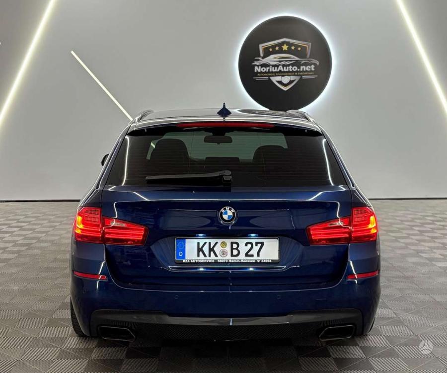 Blue BMW 535 2016 in Marijampole, with an engine capacity of 2.99 L and mileage of 235 thousand km for 14650 €, photo 30 on AUTOMOTO.COM.LV