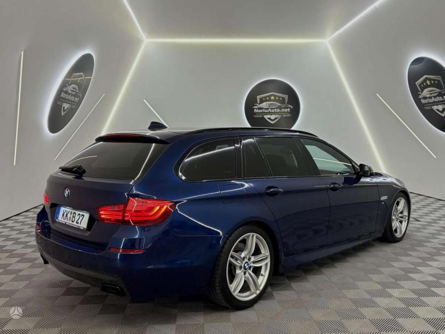 Blue BMW 535 2016 in Marijampole, with an engine capacity of 2.99 L and mileage of 235 thousand km for 14650 €, photo 31 on AUTOMOTO.COM.LV