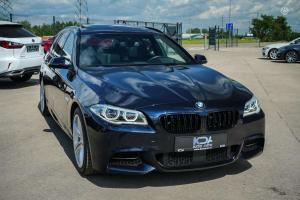 Blue BMW 535 2016 in Kaunas, with an engine capacity of 2.99 L and mileage of 154 thousand km for 16950 €, photo 3 on AUTOMOTO.COM.LV