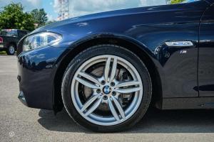 Blue BMW 535 2016 in Kaunas, with an engine capacity of 2.99 L and mileage of 154 thousand km for 16950 €, photo 7 on AUTOMOTO.COM.LV