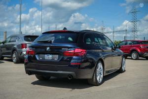 Blue BMW 535 2016 in Kaunas, with an engine capacity of 2.99 L and mileage of 154 thousand km for 16950 €, photo 14 on AUTOMOTO.COM.LV