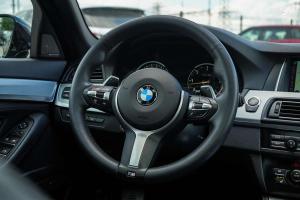 Blue BMW 535 2016 in Kaunas, with an engine capacity of 2.99 L and mileage of 154 thousand km for 16950 €, photo 19 on AUTOMOTO.COM.LV
