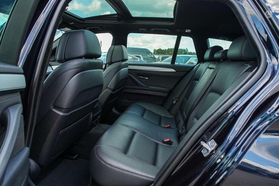 Blue BMW 535 2016 in Kaunas, with an engine capacity of 2.99 L and mileage of 154 thousand km for 16950 €, photo 34 on AUTOMOTO.COM.LV