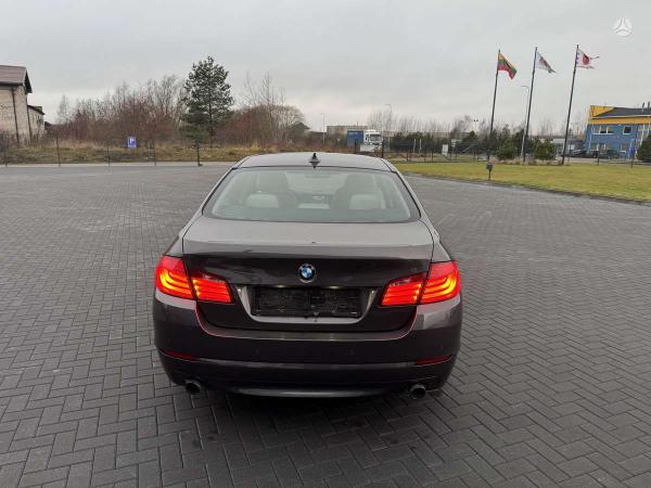 Brown BMW 535 2011 in Telschi, with an engine capacity of 2.99 L and mileage of 225 thousand km for 8800 €, photo 6 on AUTOMOTO.COM.LV