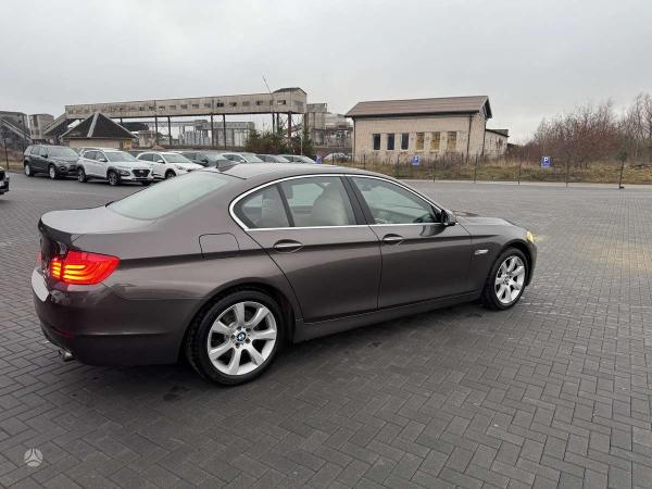 Brown BMW 535 2011 in Telschi, with an engine capacity of 2.99 L and mileage of 225 thousand km for 8800 €, photo 8 on AUTOMOTO.COM.LV
