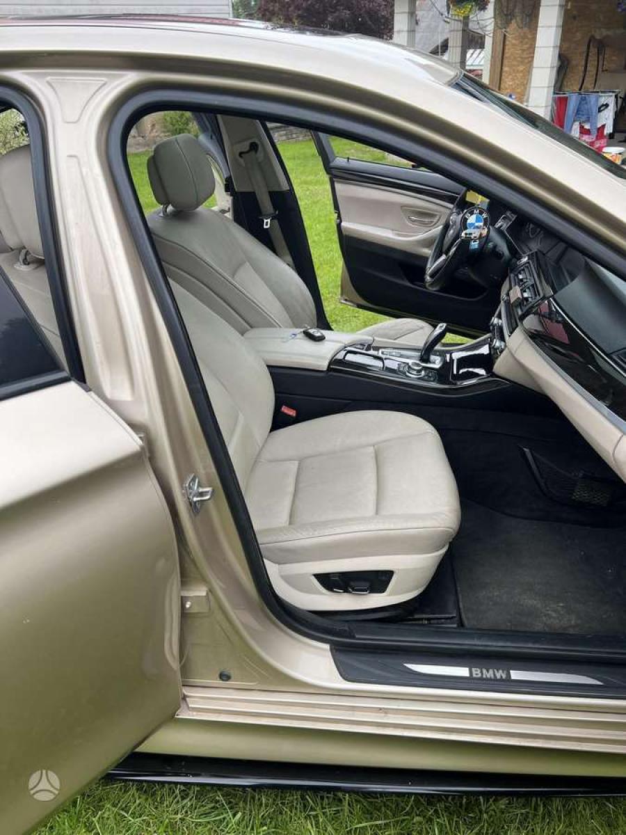 Brūns BMW 535 2011 Viļņa, ar dzinēja tilpumu 3.00 L un nobraukumu 254 tūkst. km par 9200 €, foto 6 vietnē AUTOMOTO.COM.LV