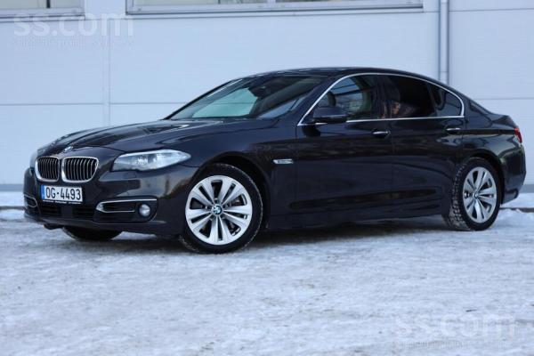 Brown BMW 535 2015 in Riga, with an engine capacity of 3.00 L and mileage of 0 thousand km for 13995 €, photo 1 on AUTOMOTO.COM.LV