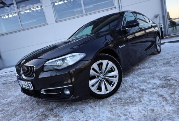 Brown BMW 535 2015 in Riga, with an engine capacity of 3.00 L and mileage of 0 thousand km for 13995 €, photo 2 on AUTOMOTO.COM.LV
