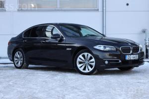 Brown BMW 535 2015 in Riga, with an engine capacity of 3.00 L and mileage of 0 thousand km for 13995 €, photo 3 on AUTOMOTO.COM.LV