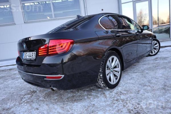 Brown BMW 535 2015 in Riga, with an engine capacity of 3.00 L and mileage of 0 thousand km for 13995 €, photo 6 on AUTOMOTO.COM.LV