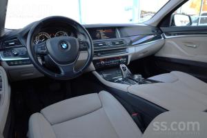 Brown BMW 535 2015 in Riga, with an engine capacity of 3.00 L and mileage of 0 thousand km for 13995 €, photo 8 on AUTOMOTO.COM.LV