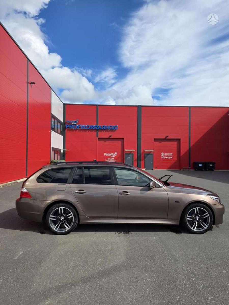Brūns BMW 535 2005 Tallina, ar dzinēja tilpumu 3.00 L un nobraukumu 390 tūkst. km par 14000 €, foto 4 vietnē AUTOMOTO.COM.LV