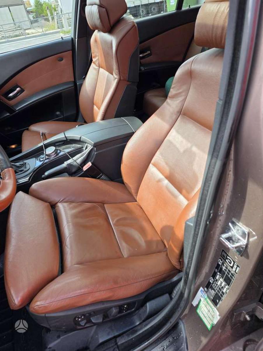Brūns BMW 535 2005 Tallina, ar dzinēja tilpumu 3.00 L un nobraukumu 390 tūkst. km par 14000 €, foto 10 vietnē AUTOMOTO.COM.LV