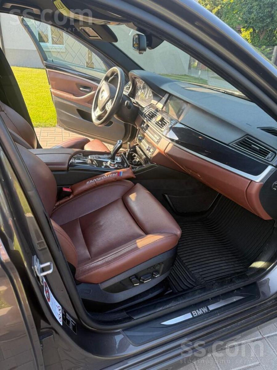 Brūns BMW 535 2012 Rīga, ar dzinēja tilpumu 3.00 L un nobraukumu 311 tūkst. km par 8900 €, foto 6 vietnē AUTOMOTO.COM.LV