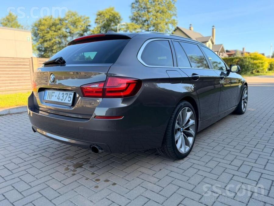 Brown BMW 535 2012 in Riga, with an engine capacity of 3.00 L and mileage of 311 thousand km for 9995 €, photo 5 on AUTOMOTO.COM.LV