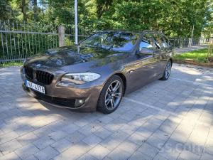 Brūns BMW 535 2012 Rīga, ar dzinēja tilpumu 3.00 L un nobraukumu 350 tūkst. km par 8450 €, foto  vietnē AUTOMOTO.COM.LV