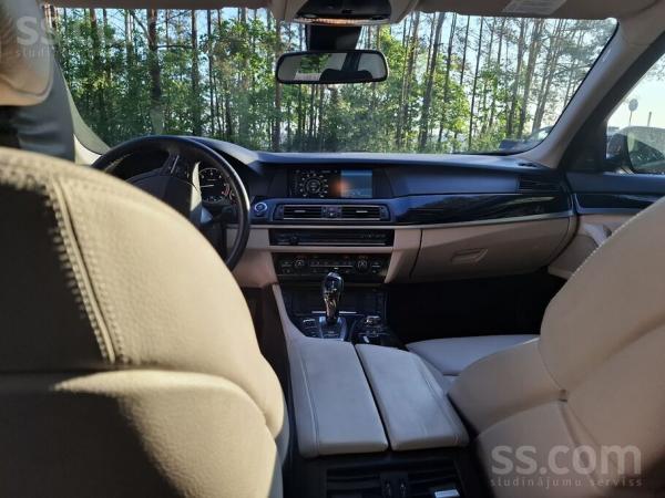 Brown BMW 535 2013 in Jurmala, with an engine capacity of 3.50 L and mileage of 264 thousand km for 13000 €, photo 7 on AUTOMOTO.COM.LV