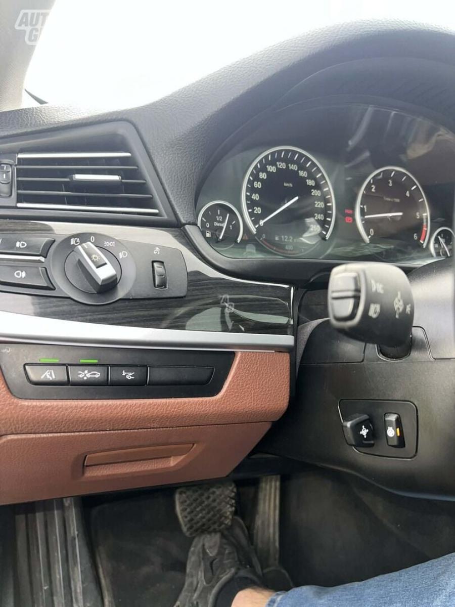 Brown BMW 535 2013 in Telschi, with an engine capacity of 3.00 L and mileage of 375 thousand km for 5300 €, photo 7 on AUTOMOTO.COM.LV