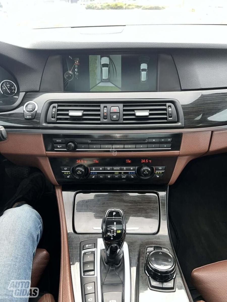 Brown BMW 535 2013 in Telschi, with an engine capacity of 3.00 L and mileage of 375 thousand km for 5300 €, photo 9 on AUTOMOTO.COM.LV
