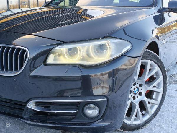 Brown BMW 535 2014 in Vilnius, with an engine capacity of 2.99 L and mileage of 300 thousand km for 13490 €, photo 1 on AUTOMOTO.COM.LV