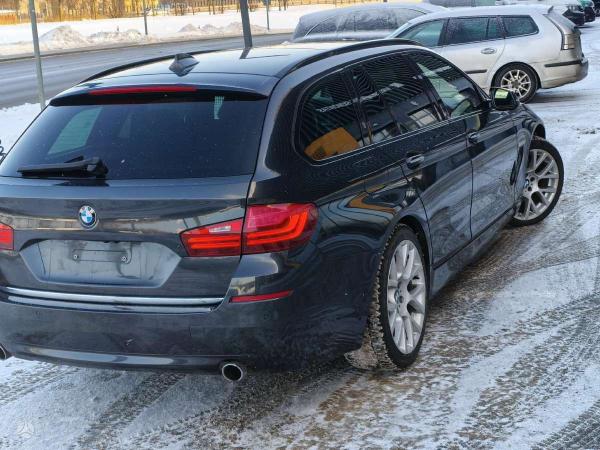 Brown BMW 535 2014 in Vilnius, with an engine capacity of 2.99 L and mileage of 300 thousand km for 13490 €, photo 5 on AUTOMOTO.COM.LV