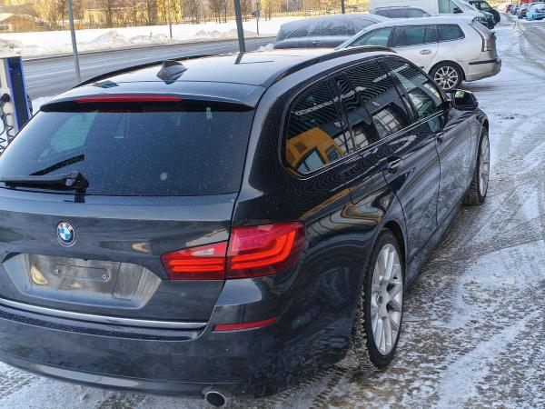 Brown BMW 535 2014 in Vilnius, with an engine capacity of 2.99 L and mileage of 300 thousand km for 13490 €, photo 10 on AUTOMOTO.COM.LV