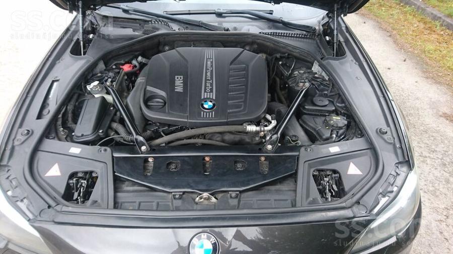 Brown BMW 535 2014 in Jekabpils, with an engine capacity of 3.00 L and mileage of 217 thousand km for 14200 €, photo 10 on AUTOMOTO.COM.LV