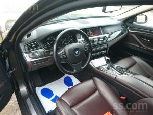 Brown BMW 535 2014 in Jekabpils, with an engine capacity of 3.00 L and mileage of 217 thousand km for 14200 €, photo 12 on AUTOMOTO.COM.LV