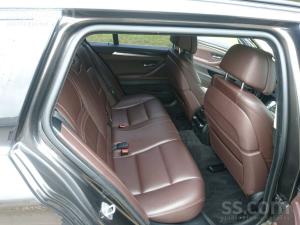 Brown BMW 535 2014 in Jekabpils, with an engine capacity of 3.00 L and mileage of 217 thousand km for 14200 €, photo 13 on AUTOMOTO.COM.LV