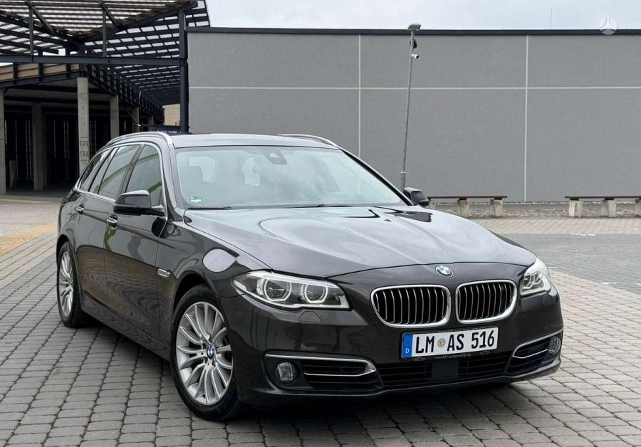 Brown BMW 535 2014 in Raseiniai, with an engine capacity of 3.00 L and mileage of 197 thousand km for 12000 €, photo 3 on AUTOMOTO.COM.LV